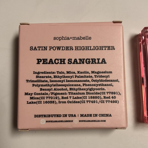 Sophia+mabelle | Makeup | Sophia Mabelle Peach Sangria Satin Powder ...